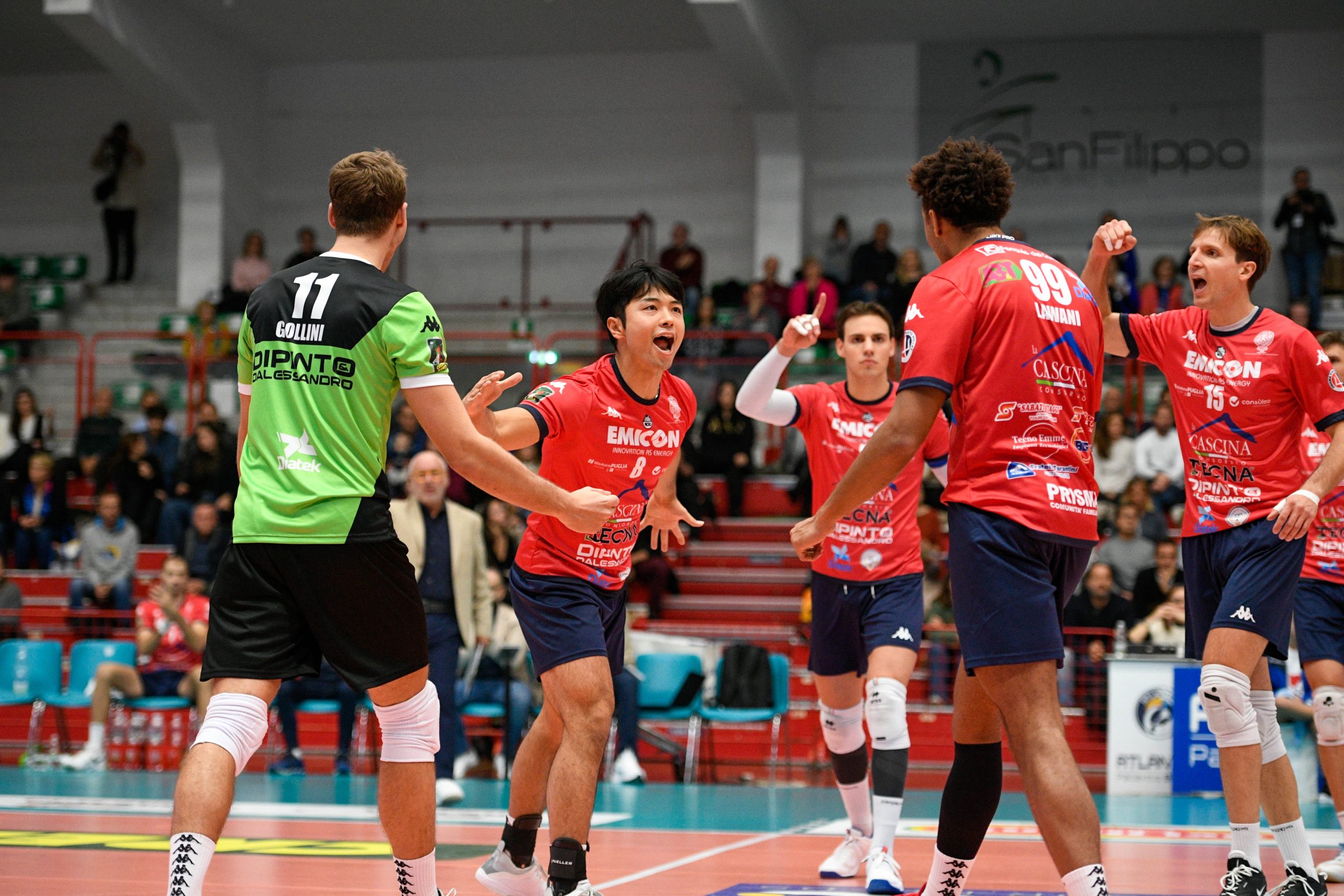 Prisma La Cascina sconfitta a Brescia, ma con una reazione importante - Prisma Taranto Volley